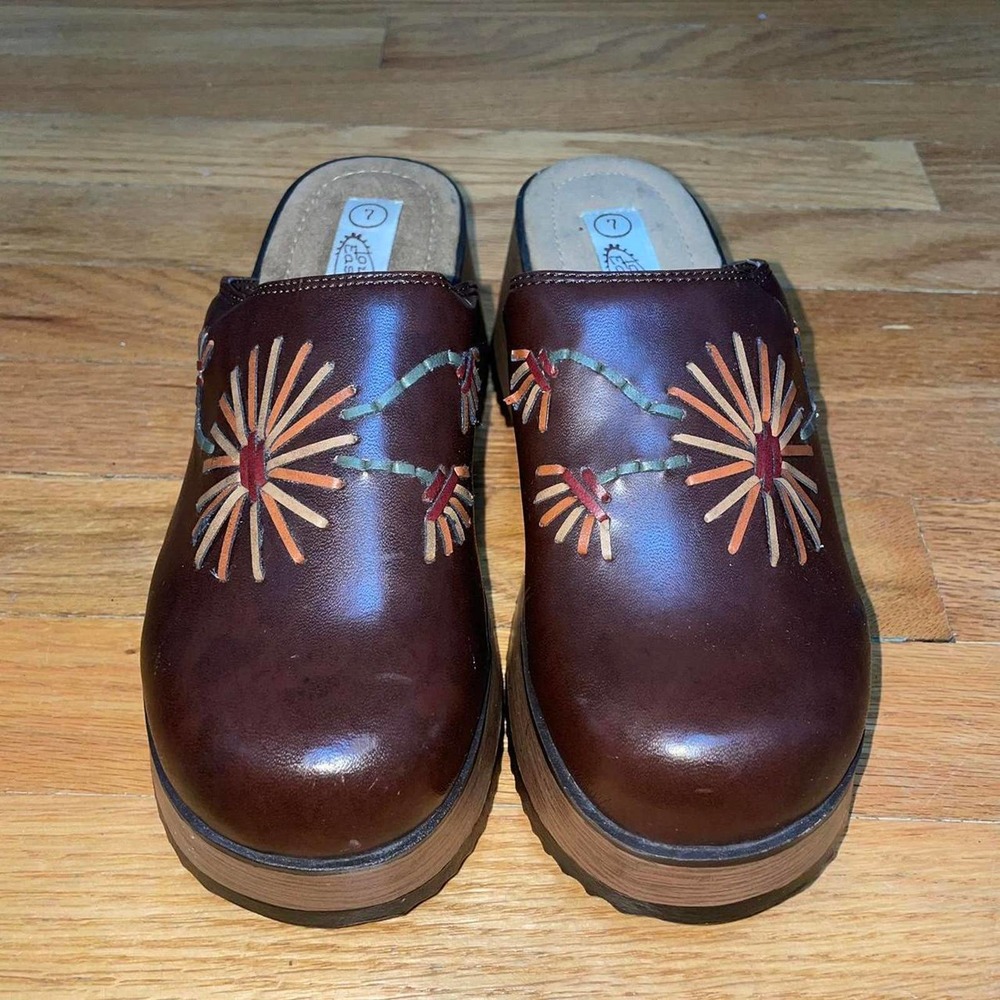 Y2k Lower East Side Chunky Clogs - Gem